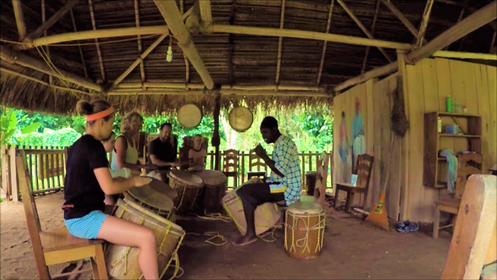 Garifuna drumming, dancing and drum-making in beautiful Belize